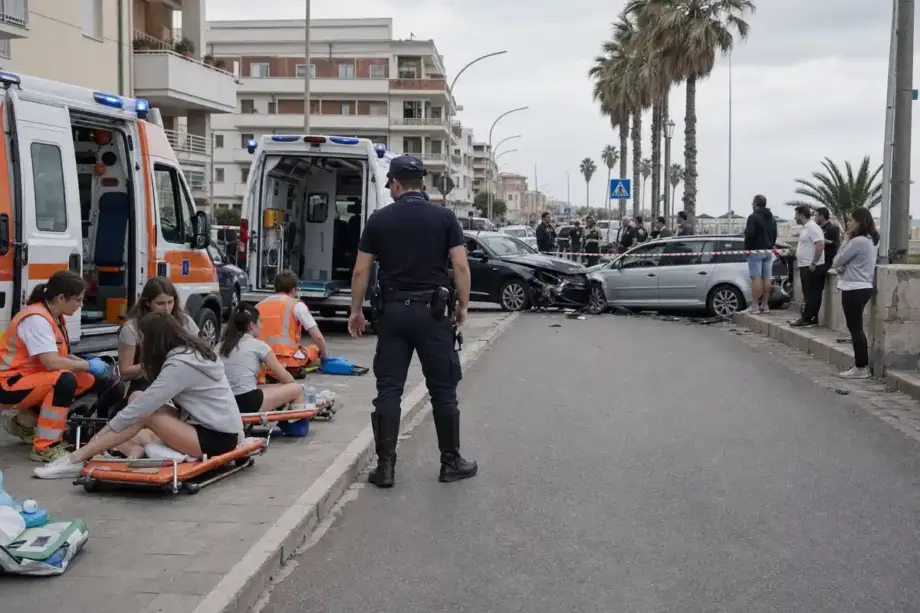 Ostia, auto in fuga dalla polizia travolge due minorenni sul ...